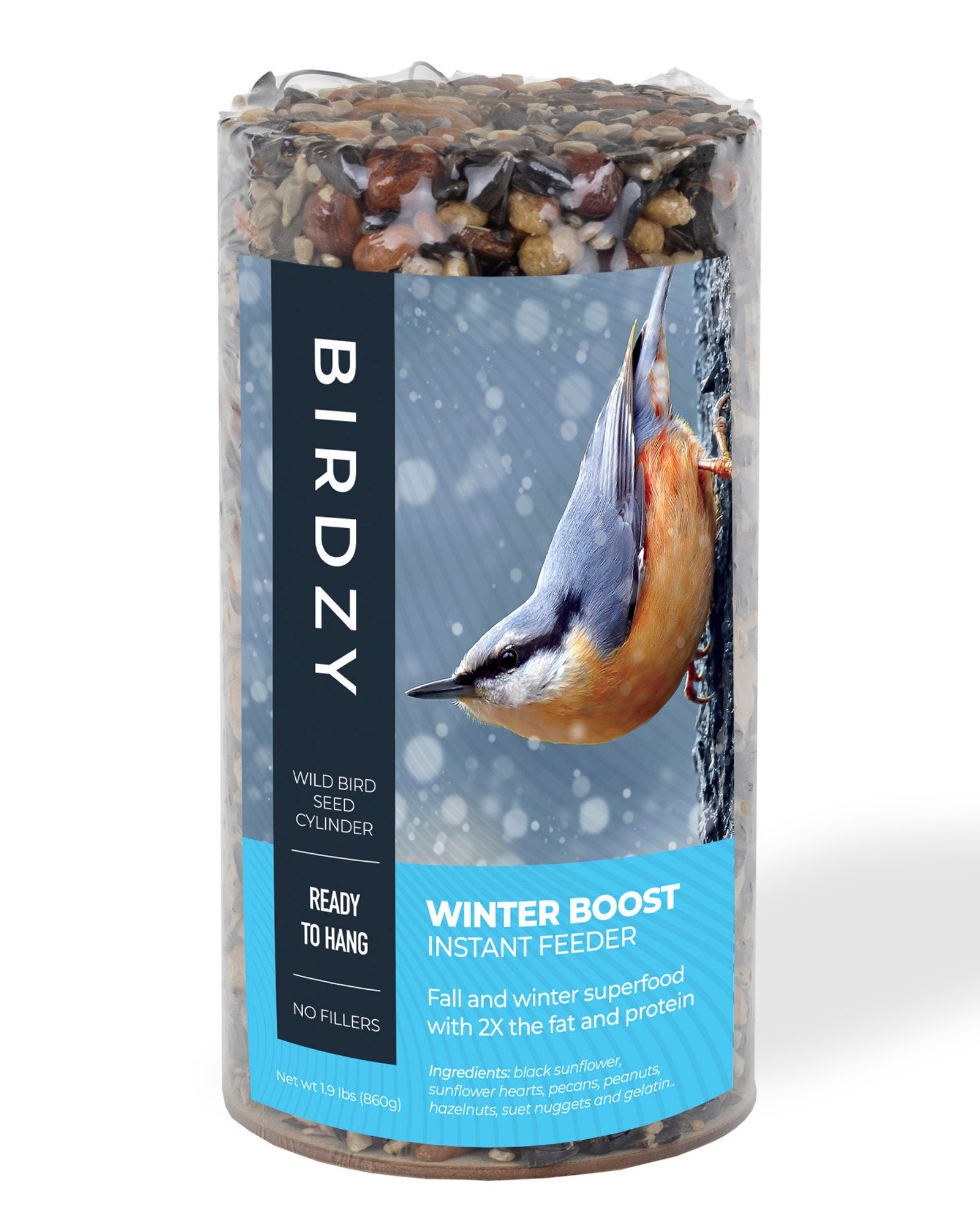 Winter Boost Seed Cylinder – Gifts For Bird Lovers